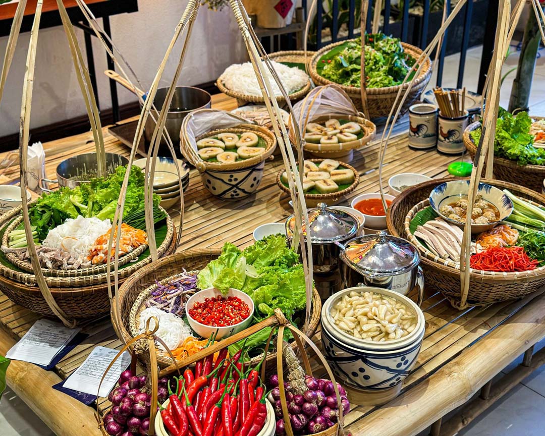 Traditional Tet Market At One Of The Finest Nha Trang Hotels